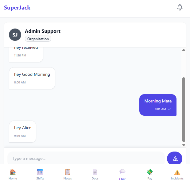 SuperJack — NDIS Platform for Solo Providers and Agencies